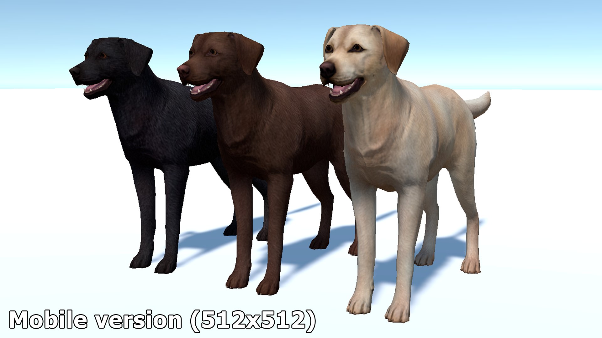 3D model Dog - Labrador - TurboSquid 1939269
