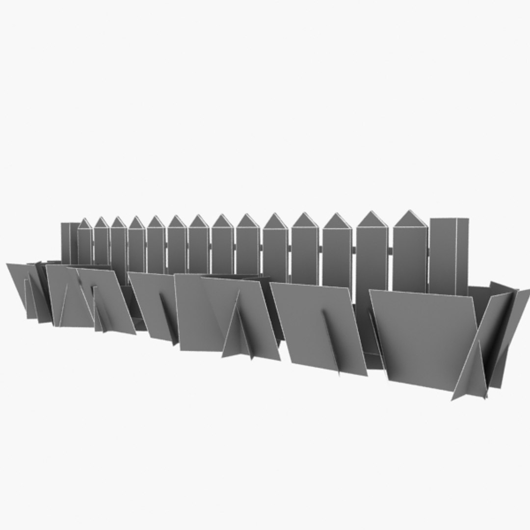 Max Wooden Fence Polys