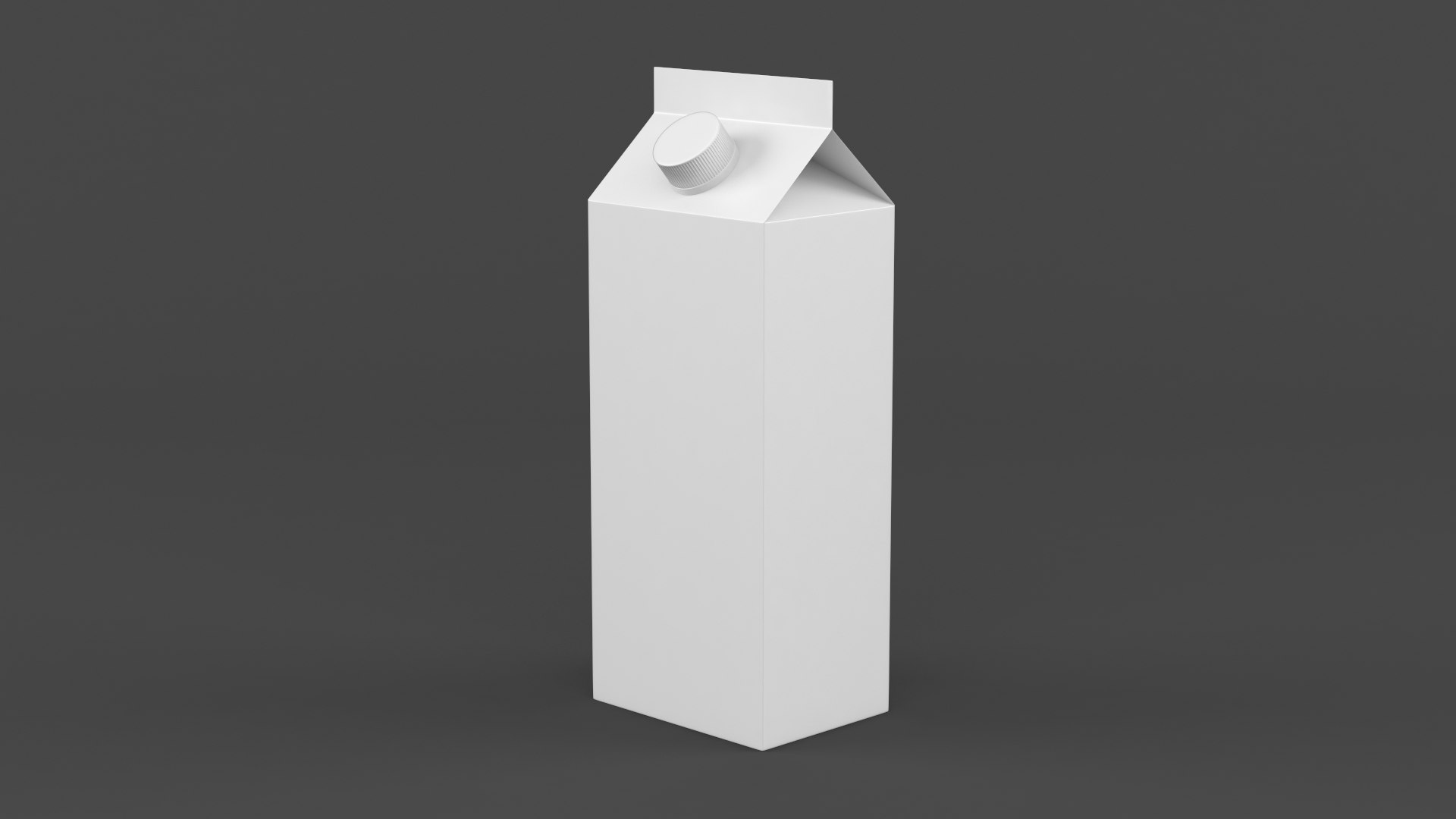 3D Milk Box With Glass - TurboSquid 2005271