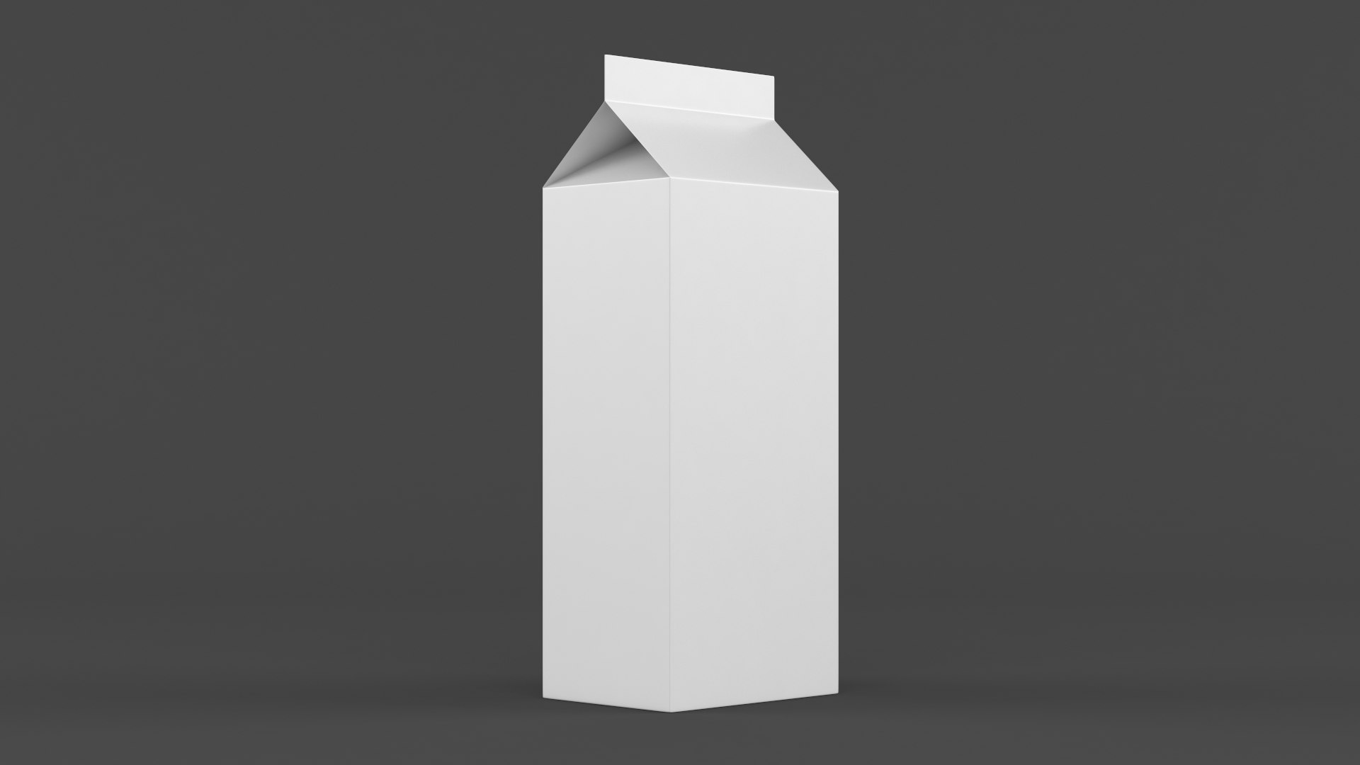 3D Milk Box With Glass - TurboSquid 2005271