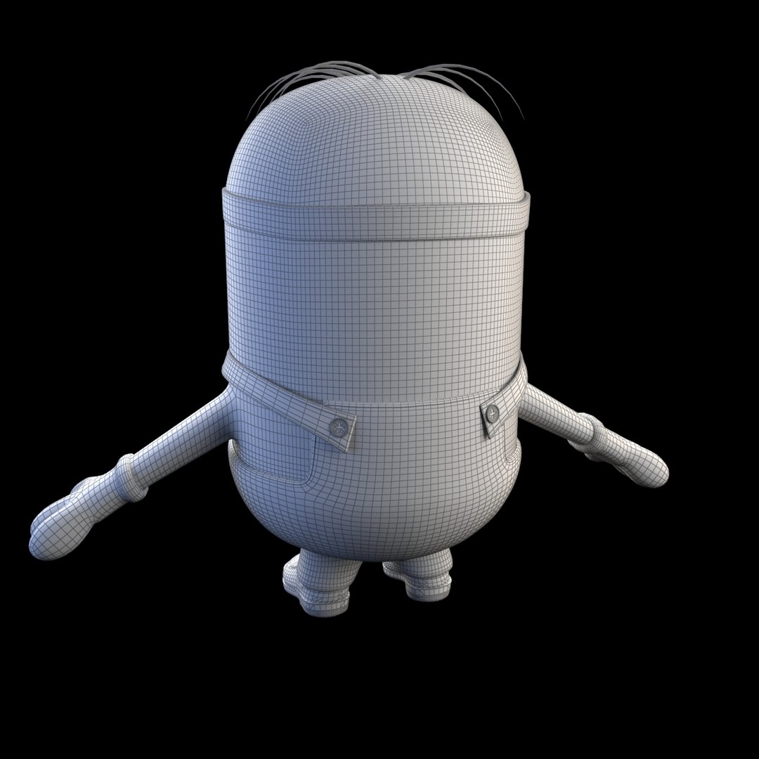 3d Minion Despicable Model