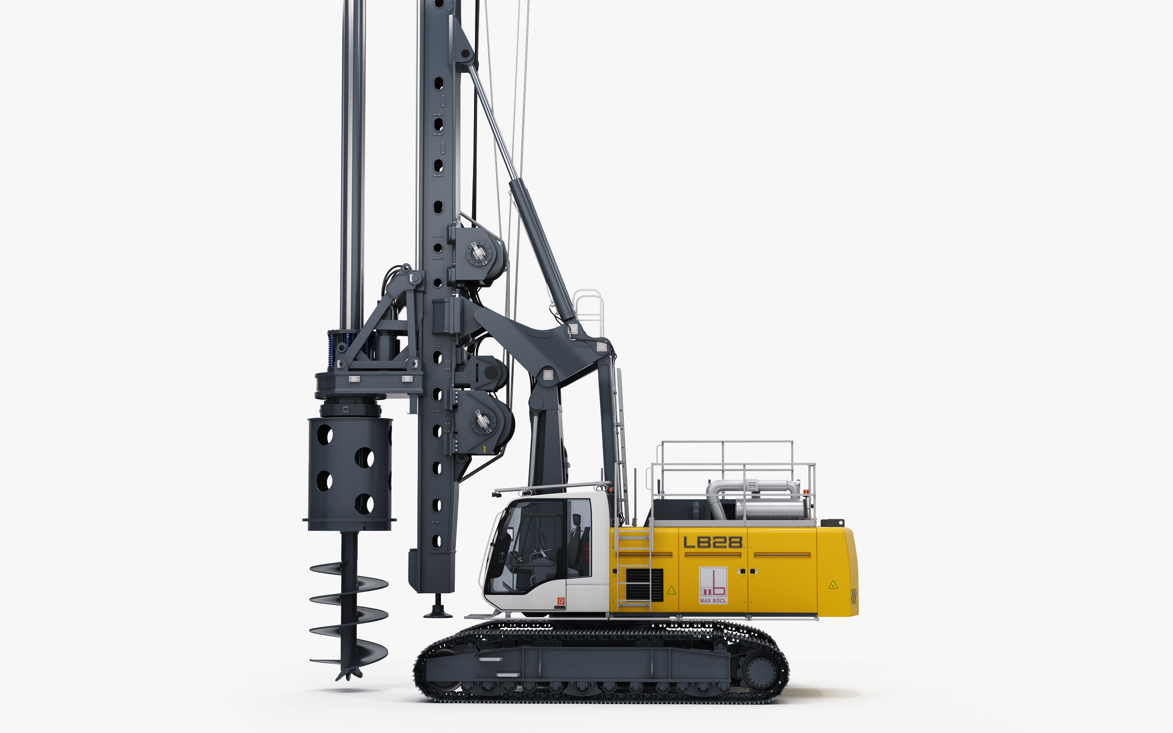 Liebherr lb 28-320 drilling rig 3D - TurboSquid 1306069