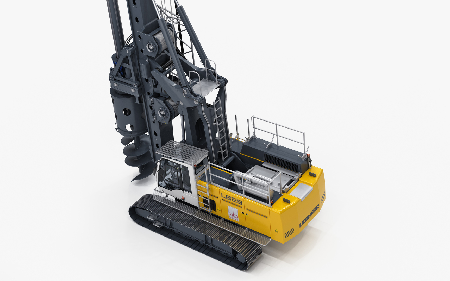 Liebherr lb 28-320 drilling rig 3D - TurboSquid 1306069