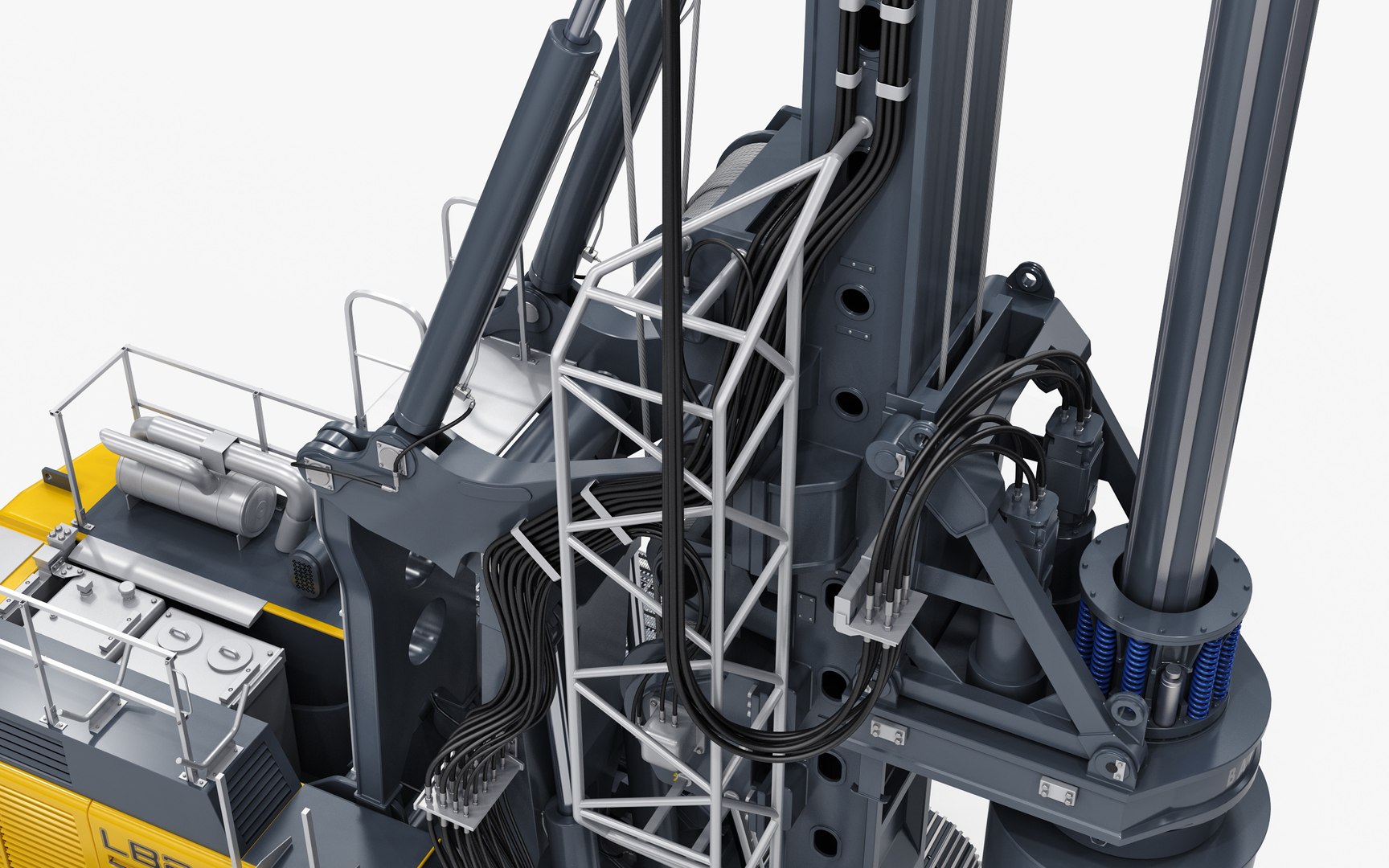 Liebherr lb 28-320 drilling rig 3D - TurboSquid 1306069