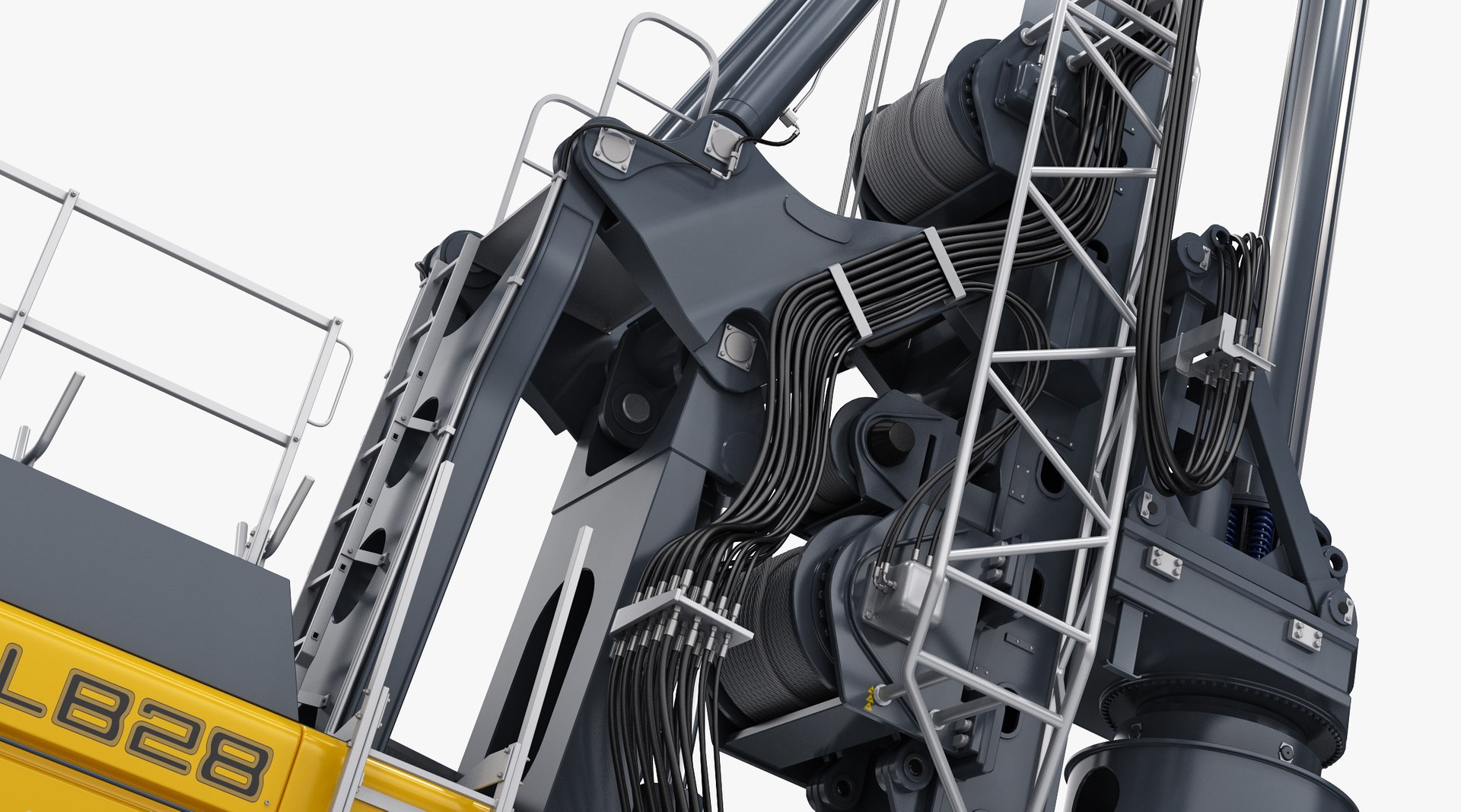 Liebherr lb 28-320 drilling rig 3D - TurboSquid 1306069