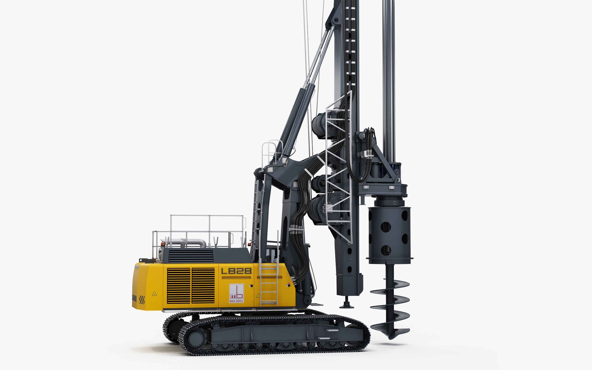 Liebherr lb 28-320 drilling rig 3D - TurboSquid 1306069