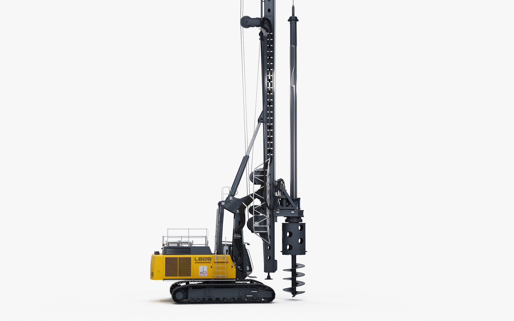 Liebherr lb 28-320 drilling rig 3D - TurboSquid 1306069