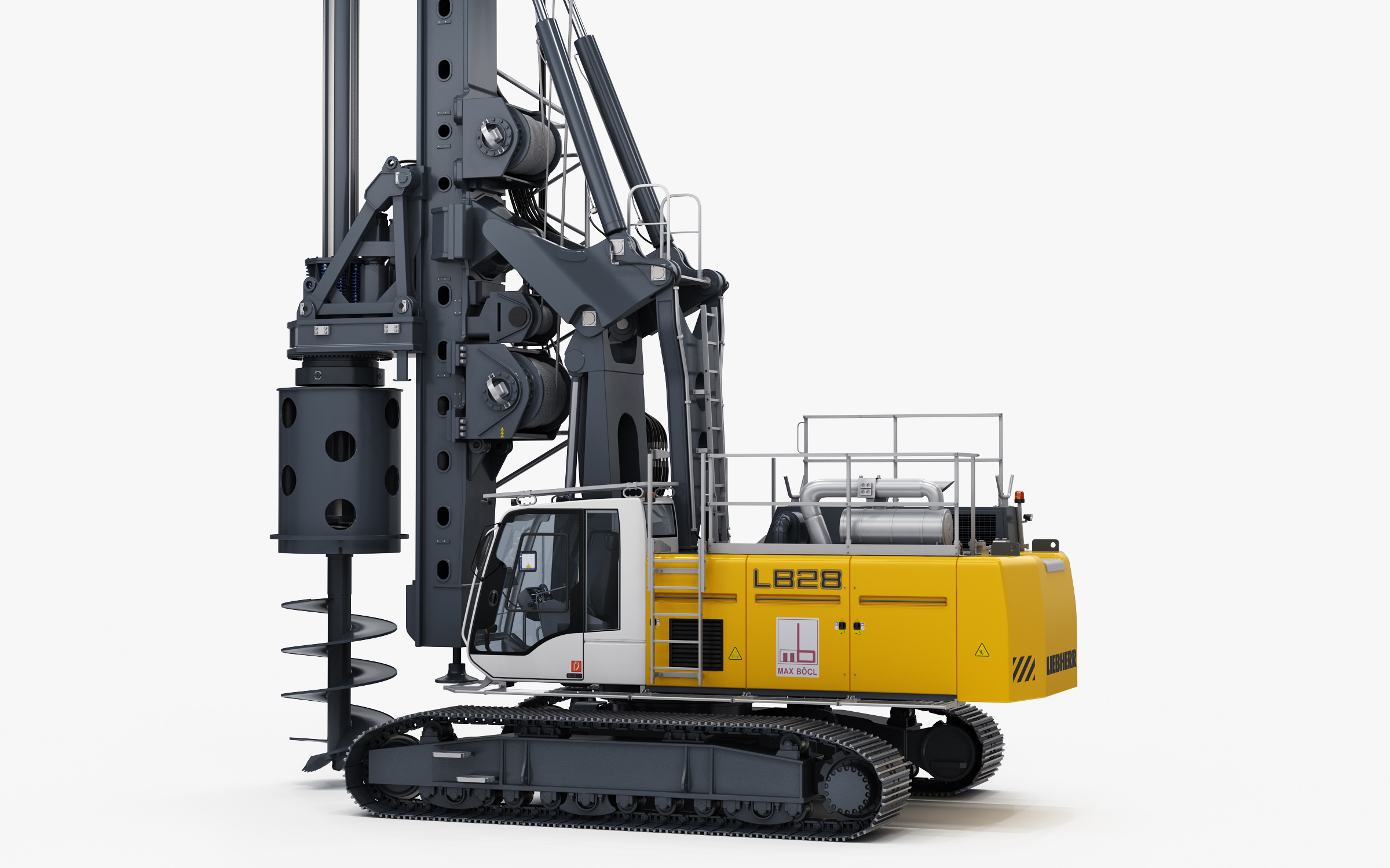 Liebherr lb 28-320 drilling rig 3D - TurboSquid 1306069