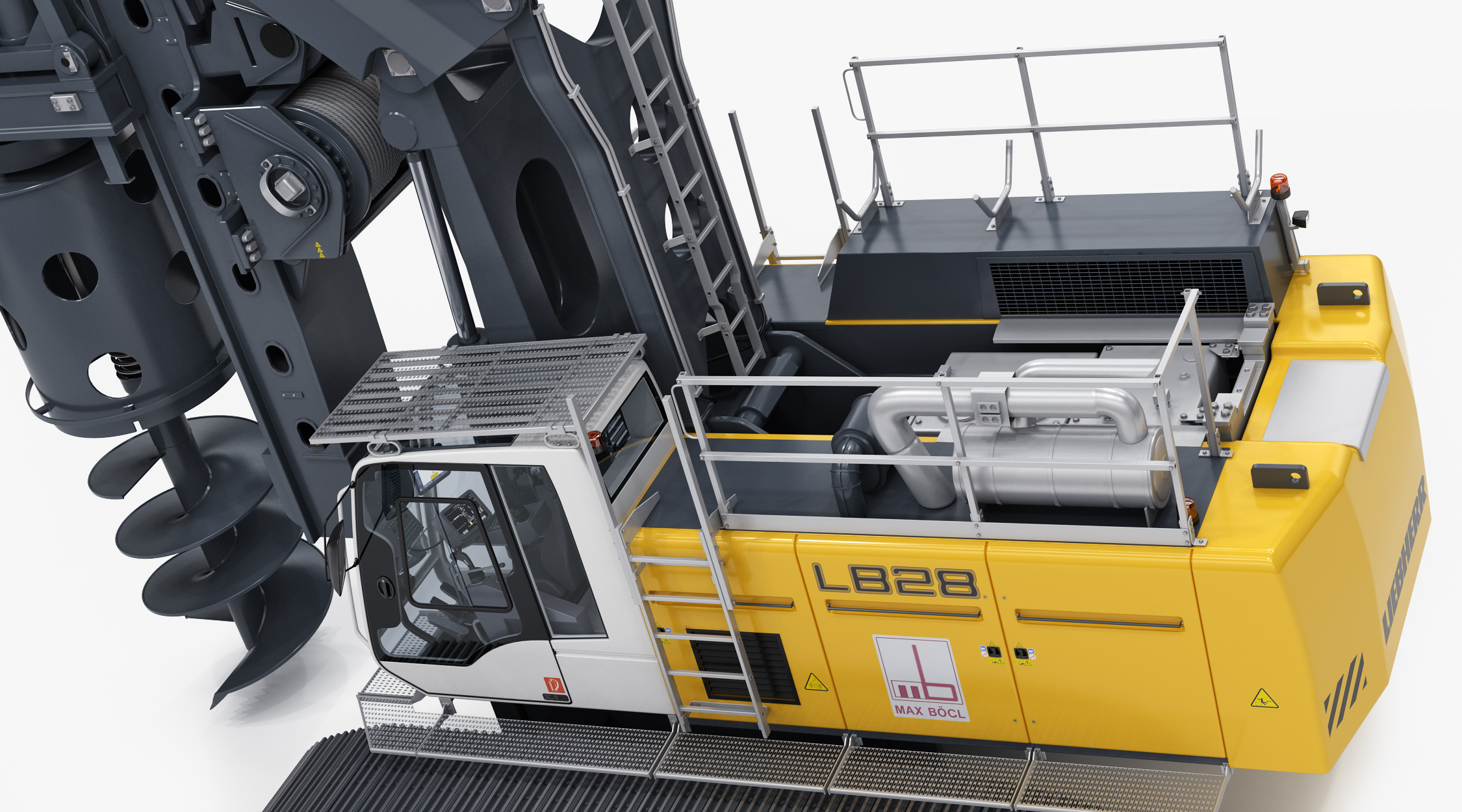 Liebherr lb 28-320 drilling rig 3D - TurboSquid 1306069