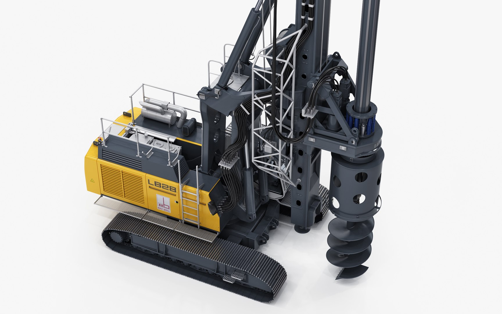 Liebherr lb 28-320 drilling rig 3D - TurboSquid 1306069