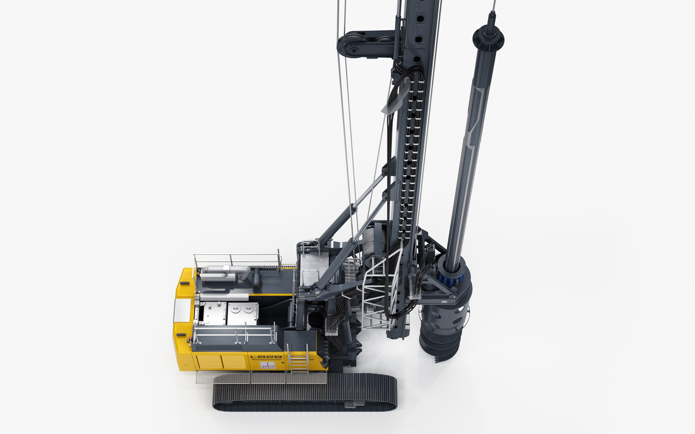 Liebherr lb 28-320 drilling rig 3D - TurboSquid 1306069