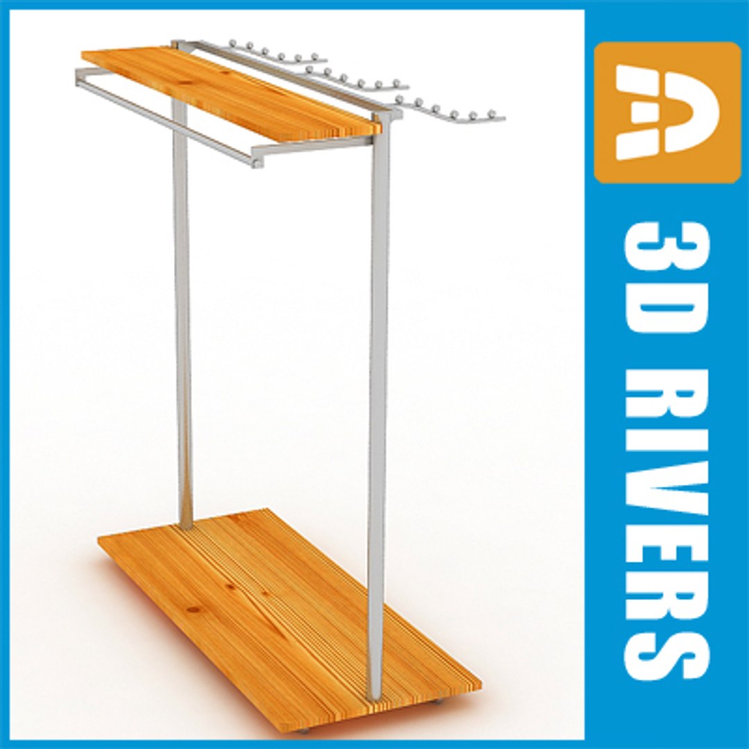 obj retail clothes display rack