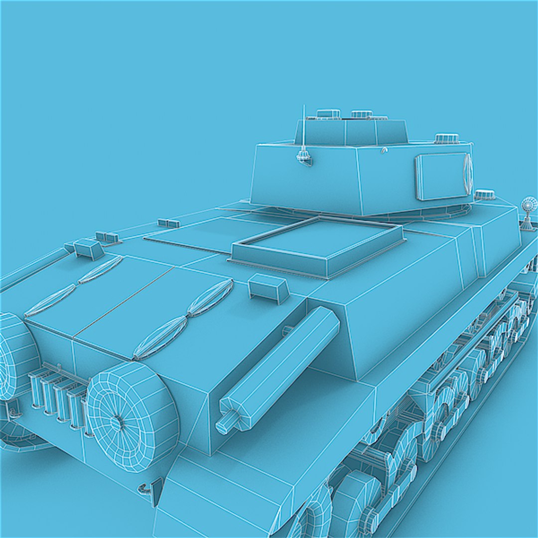 40m Turan Tank Gun 3d Model