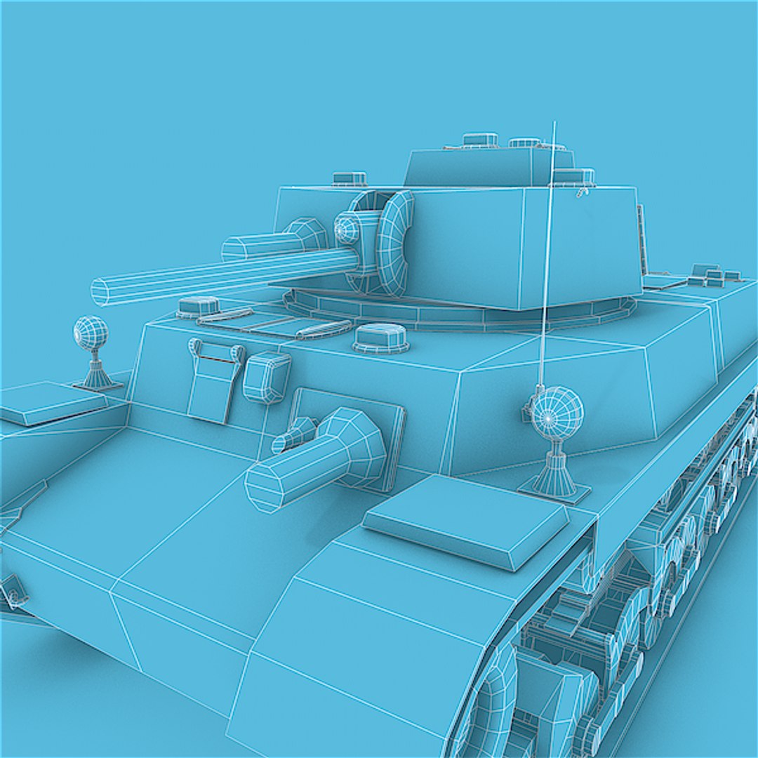 40m Turan Tank Gun 3d Model