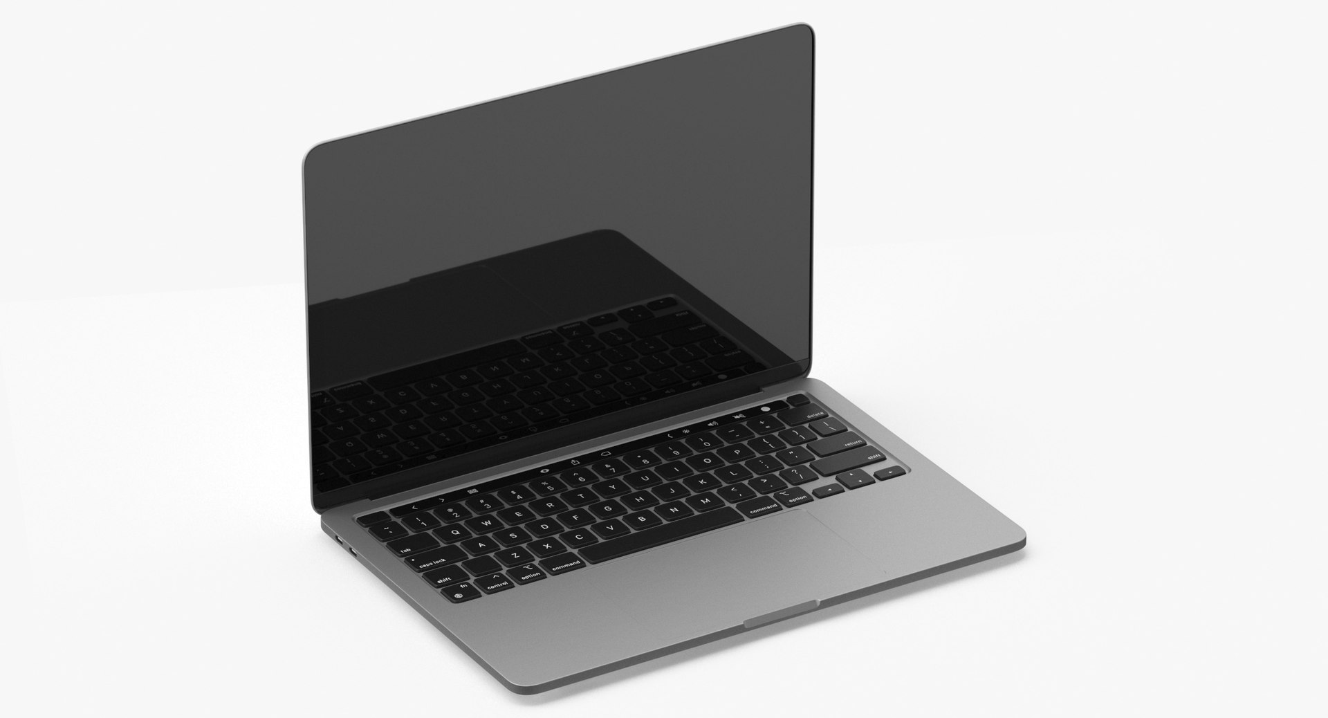 3D model Computer Laptop Type 01 Device and Box Clean and Generic Label ...