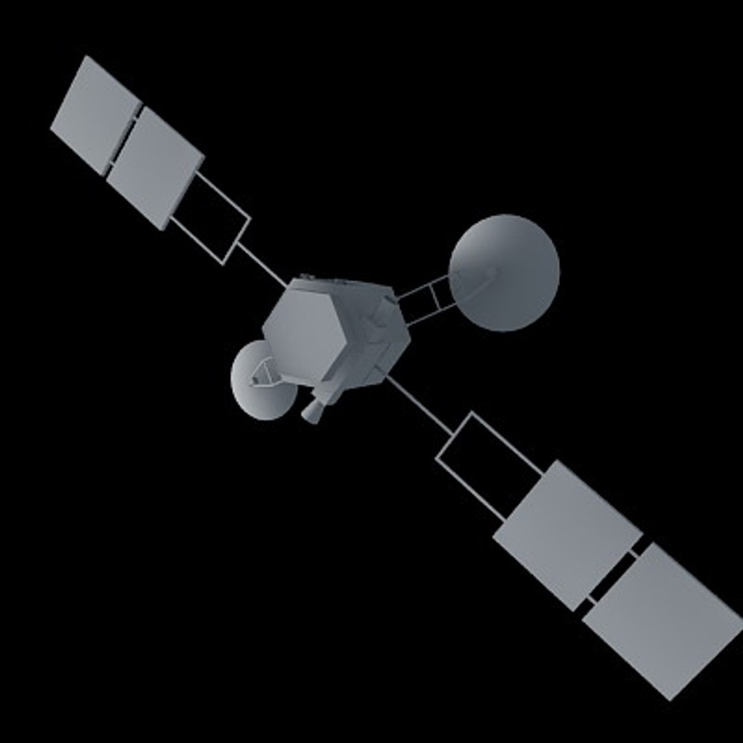 Satellite 3d Model