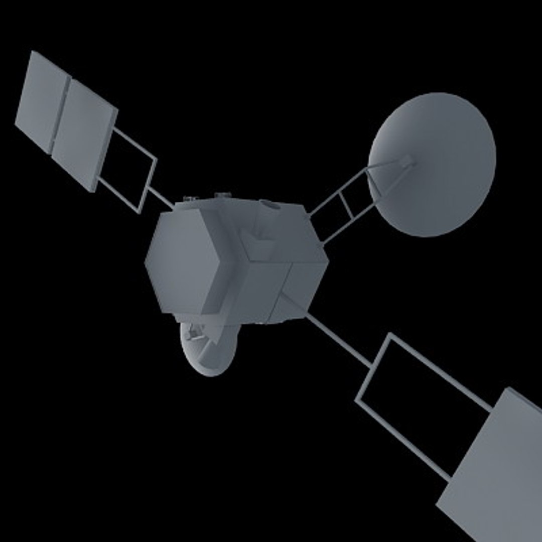 Satellite 3d Model