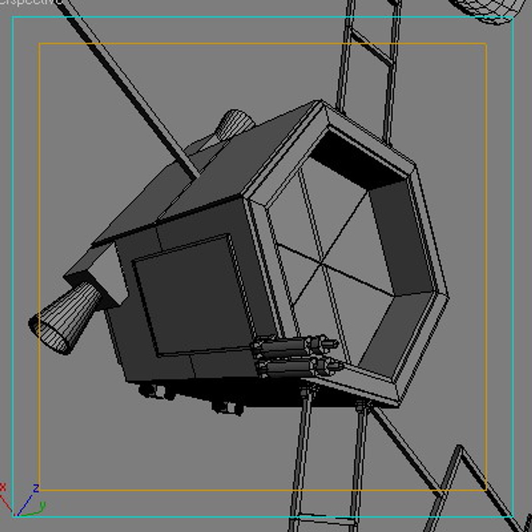 Satellite 3d Model
