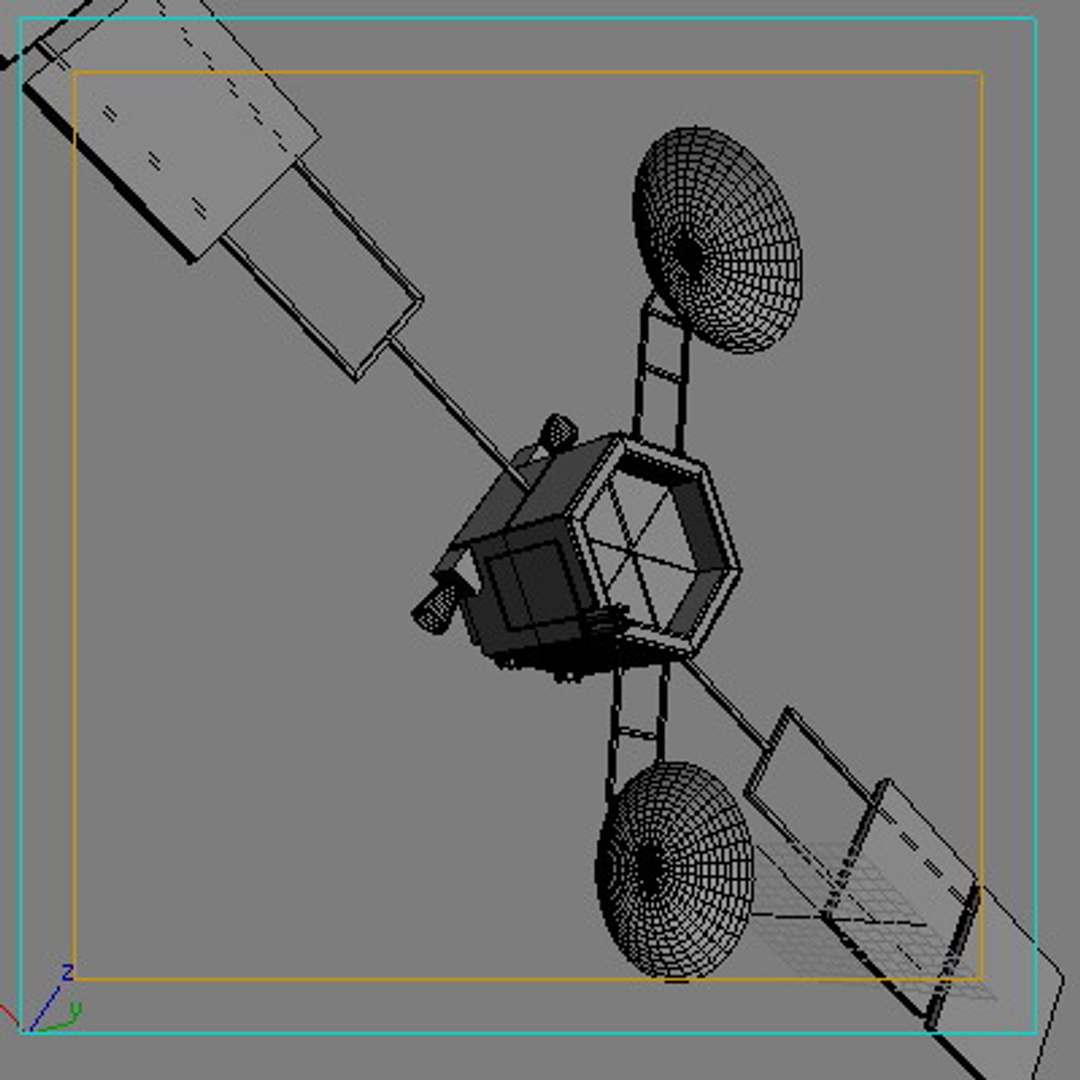 Satellite 3d Model