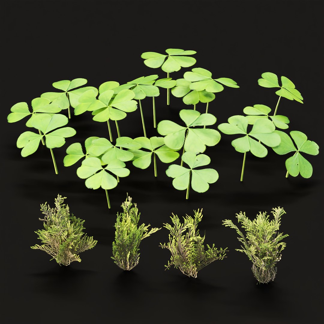 3D Low Poly Garden Asset Collection Vol 216 - TurboSquid 2079834