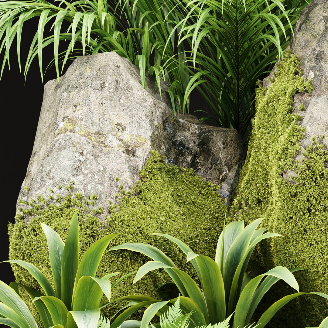 3D Low Poly Garden Asset Collection Vol 216 - TurboSquid 2079834