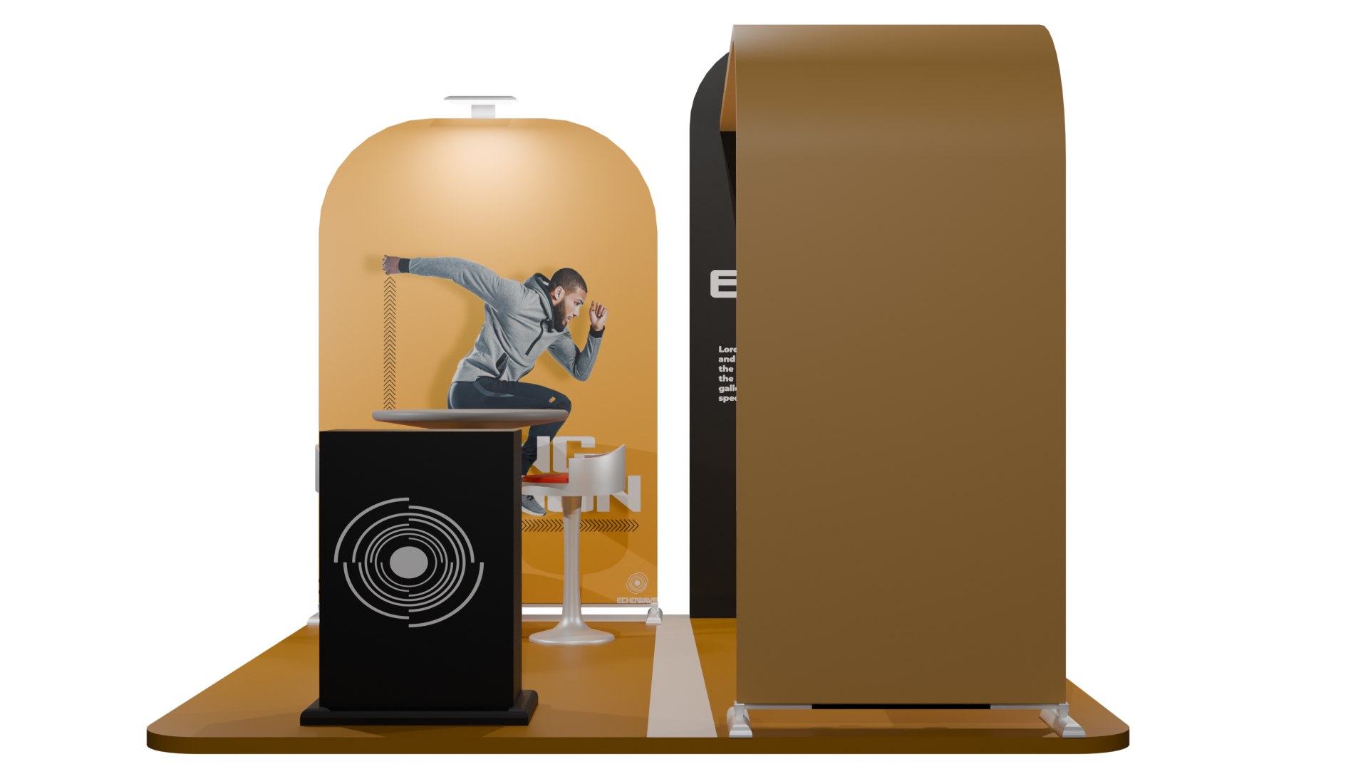 Booth Event 3D Model - TurboSquid 2356788