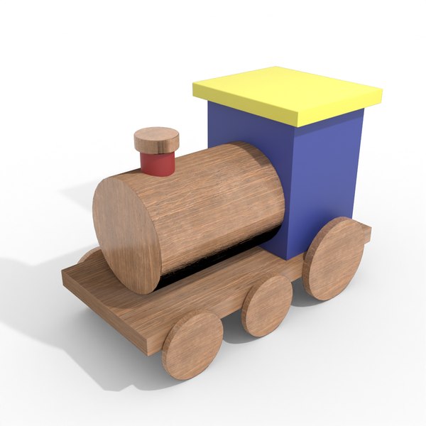 modelo 3d Toy Train - TurboSquid 2019022