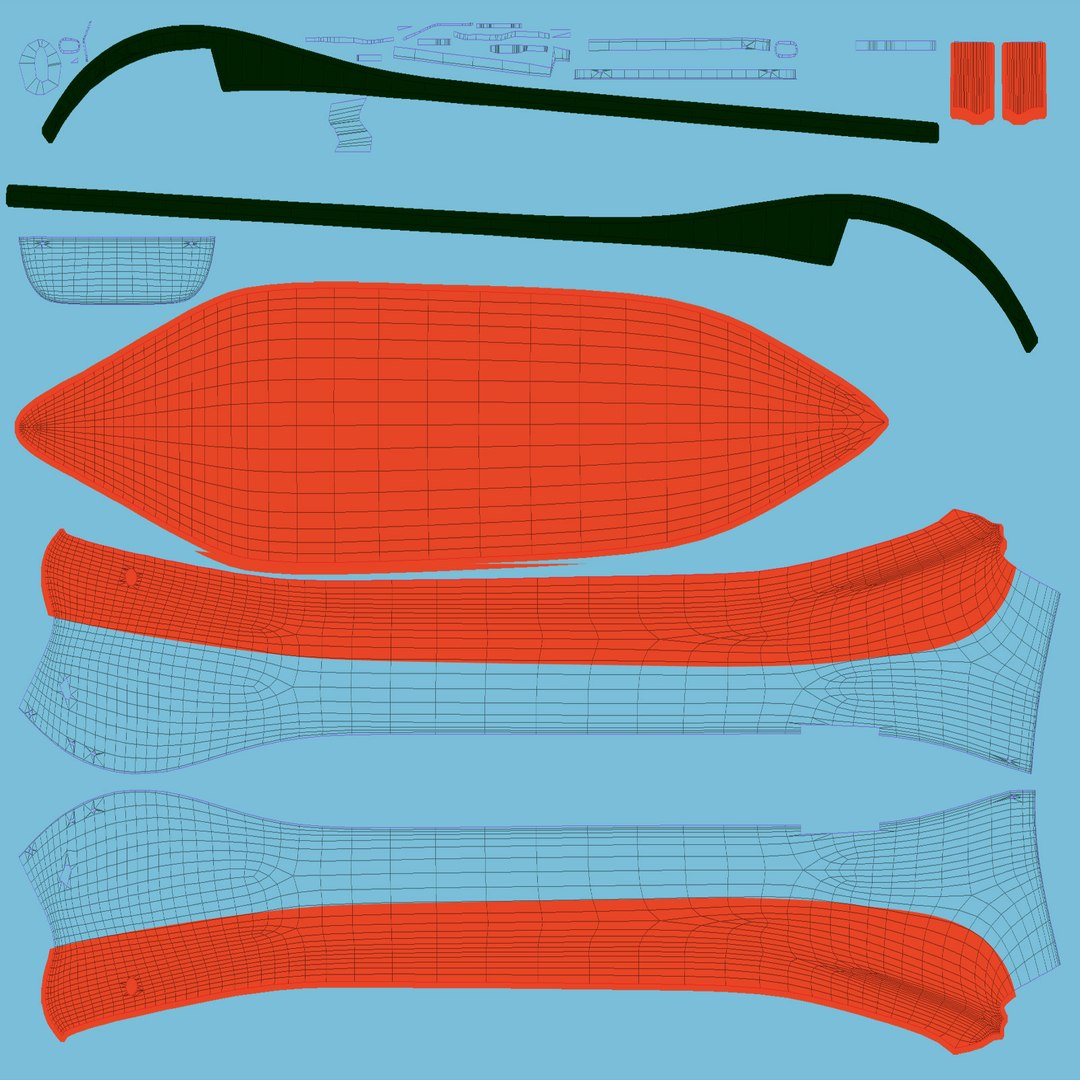 3d Container Ship Animation Model