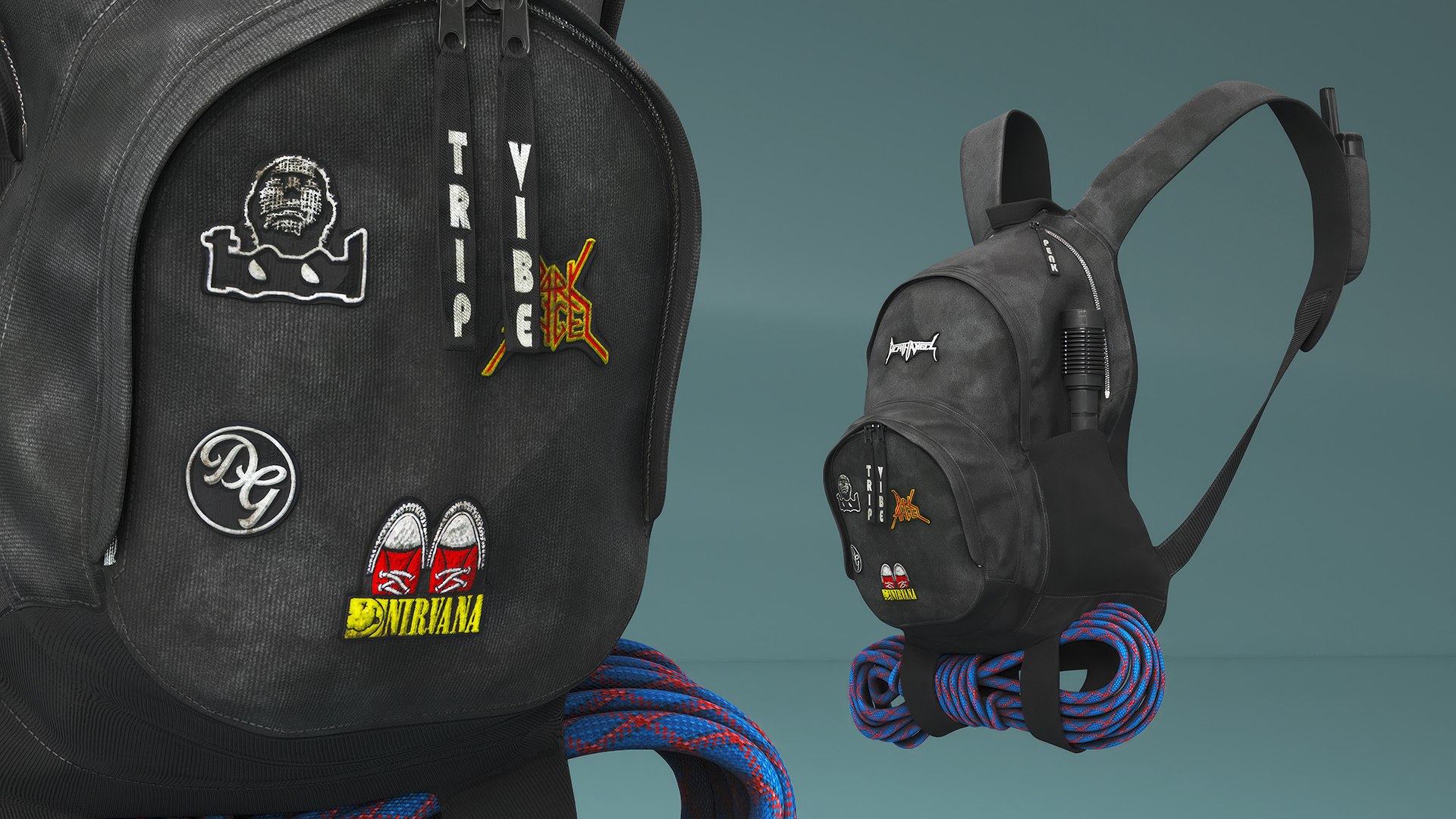 Survivor Shabby Backpack 3D Model - TurboSquid 2326783