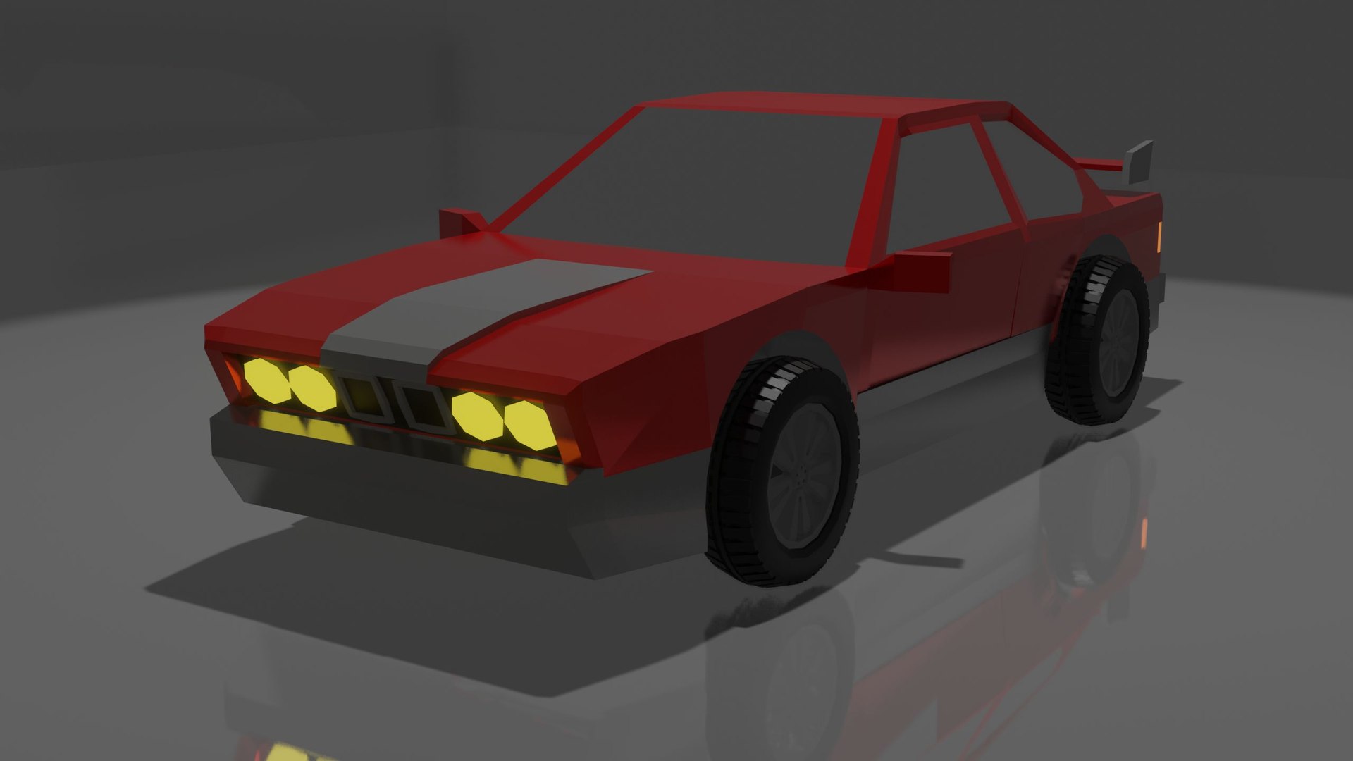 3D Low Poly Game Ready Car - TurboSquid 1858888