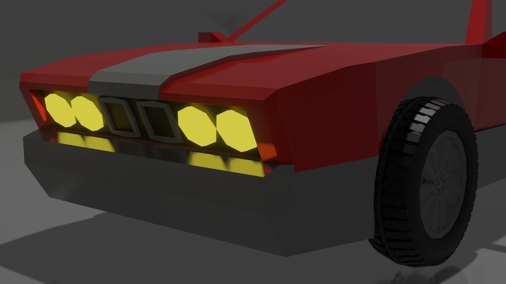 3D Low Poly Game Ready Car - TurboSquid 1858888