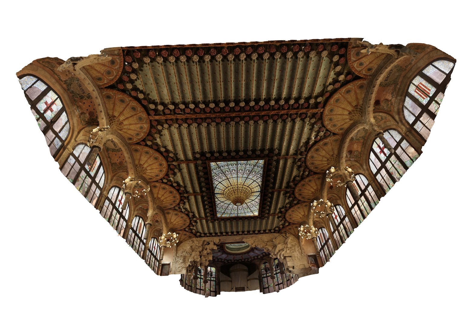 Opera Ceiling 3D model - TurboSquid 1855817