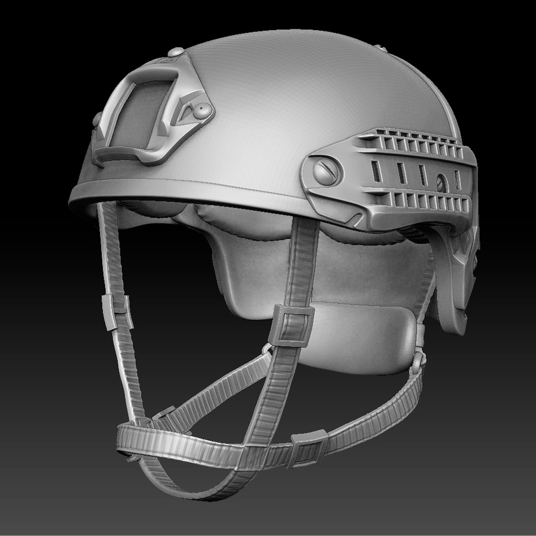 Atx Helmet Mode 3d Model