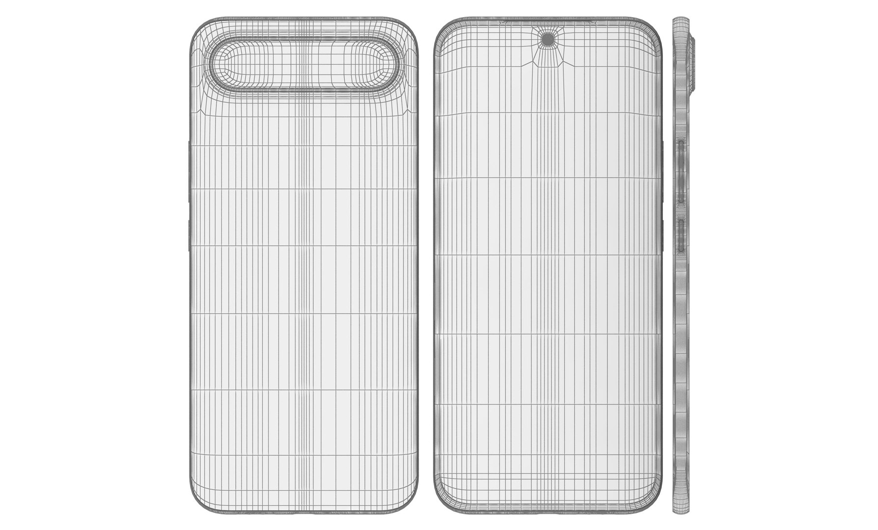 Tecno Pova Slim 5G White 3D Model - TurboSquid 2474374