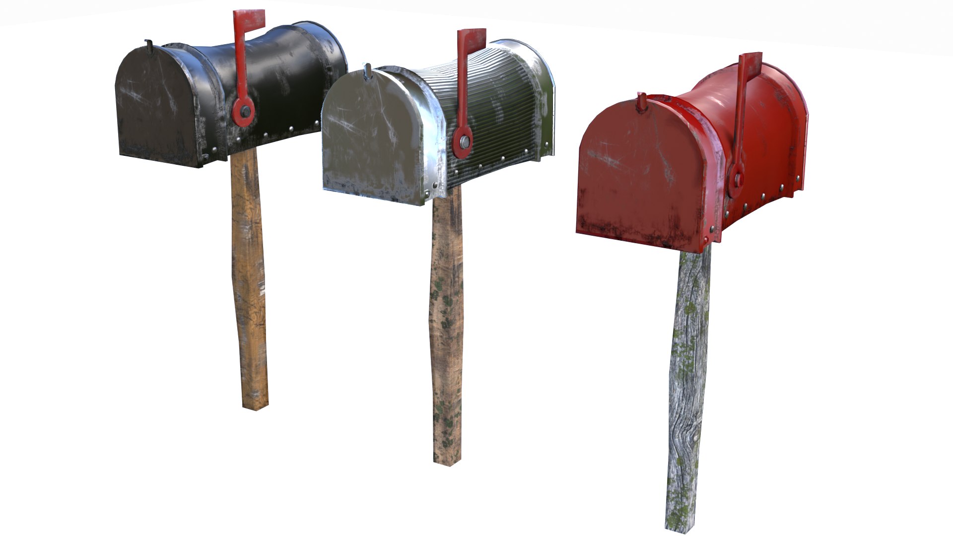 3D Model American Mailboxes - TurboSquid 1511173
