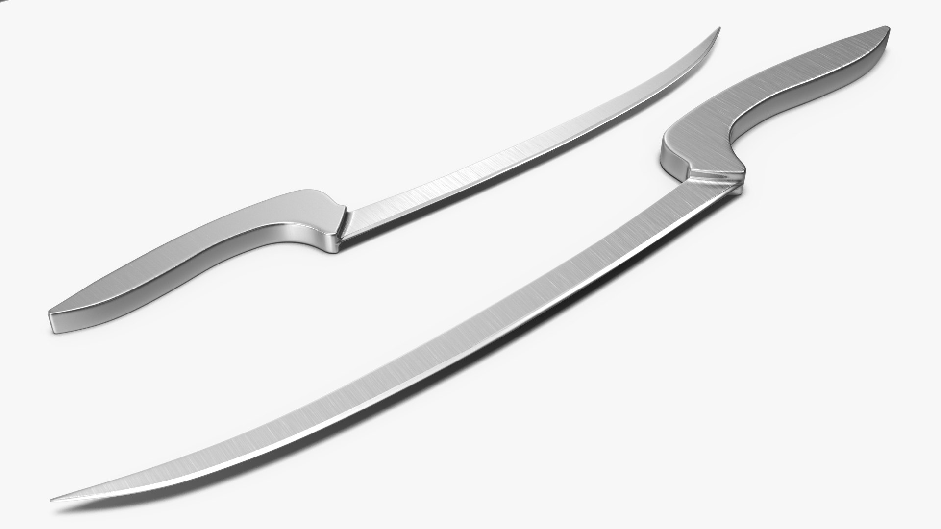 3D Deglon Meeting Knife Set Steel model - TurboSquid 2044803