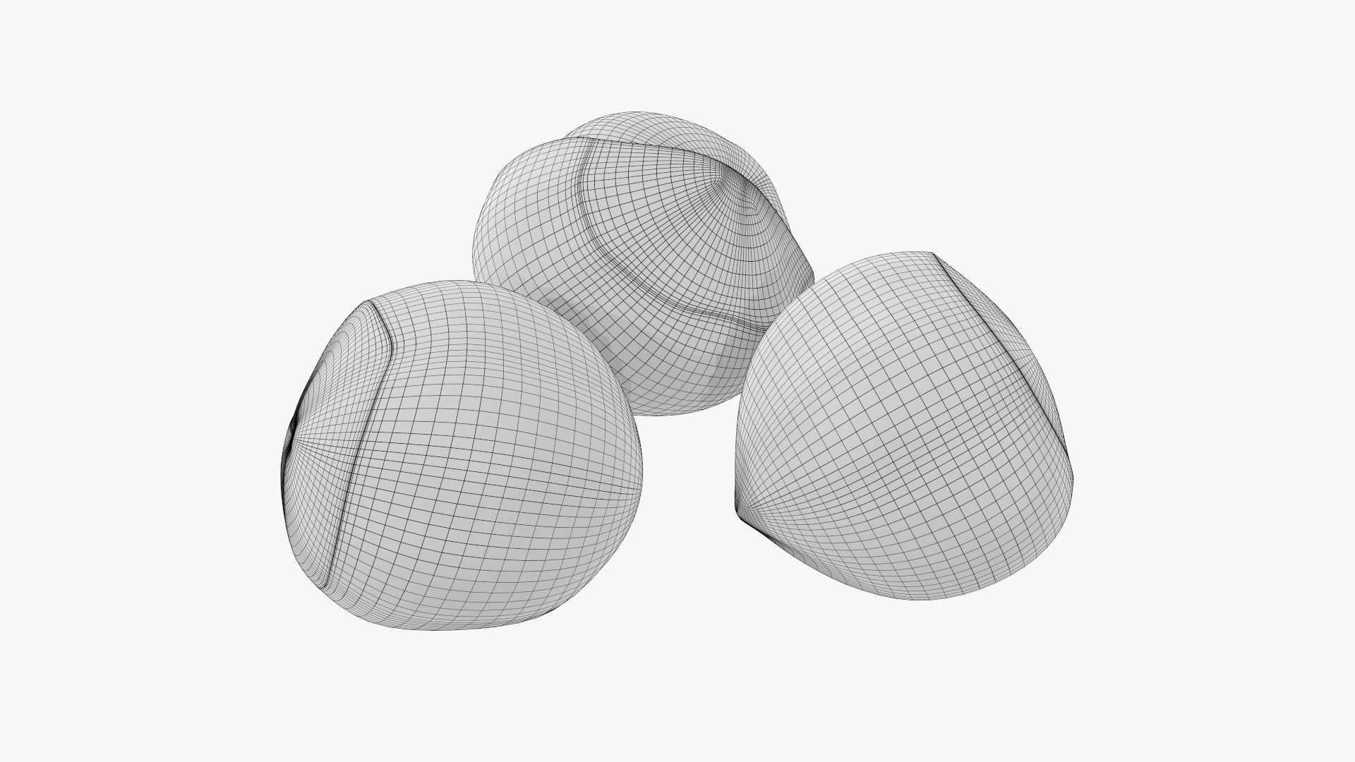Hazelnut Nut Model - TurboSquid 1621702