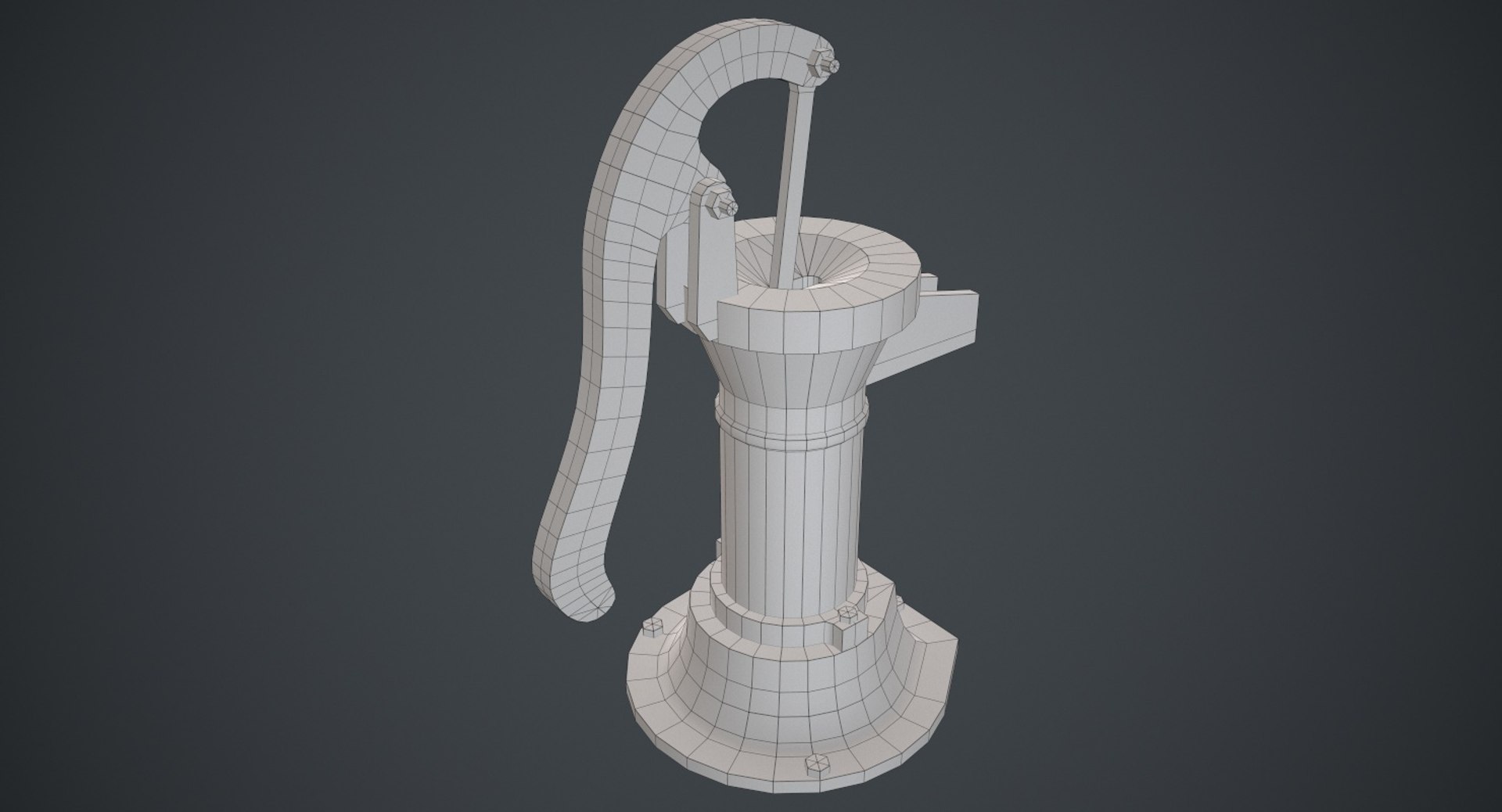 3D Hand Pump 2b Model - TurboSquid 1365560