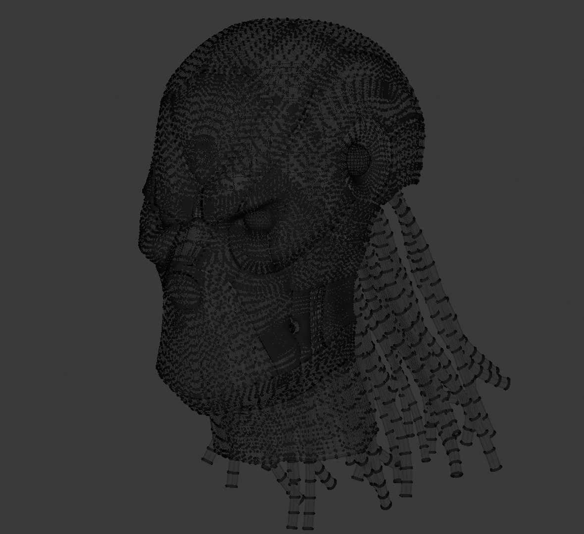 Robot Face 3D Model - TurboSquid 1416835