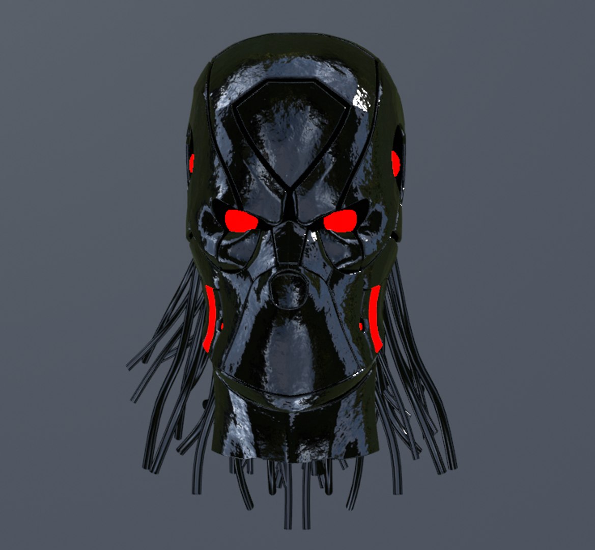 Robot Face 3D Model - TurboSquid 1416835