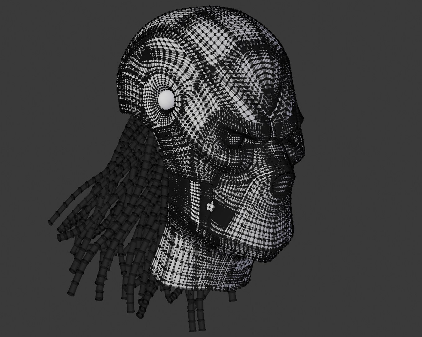 Robot Face 3D Model - TurboSquid 1416835