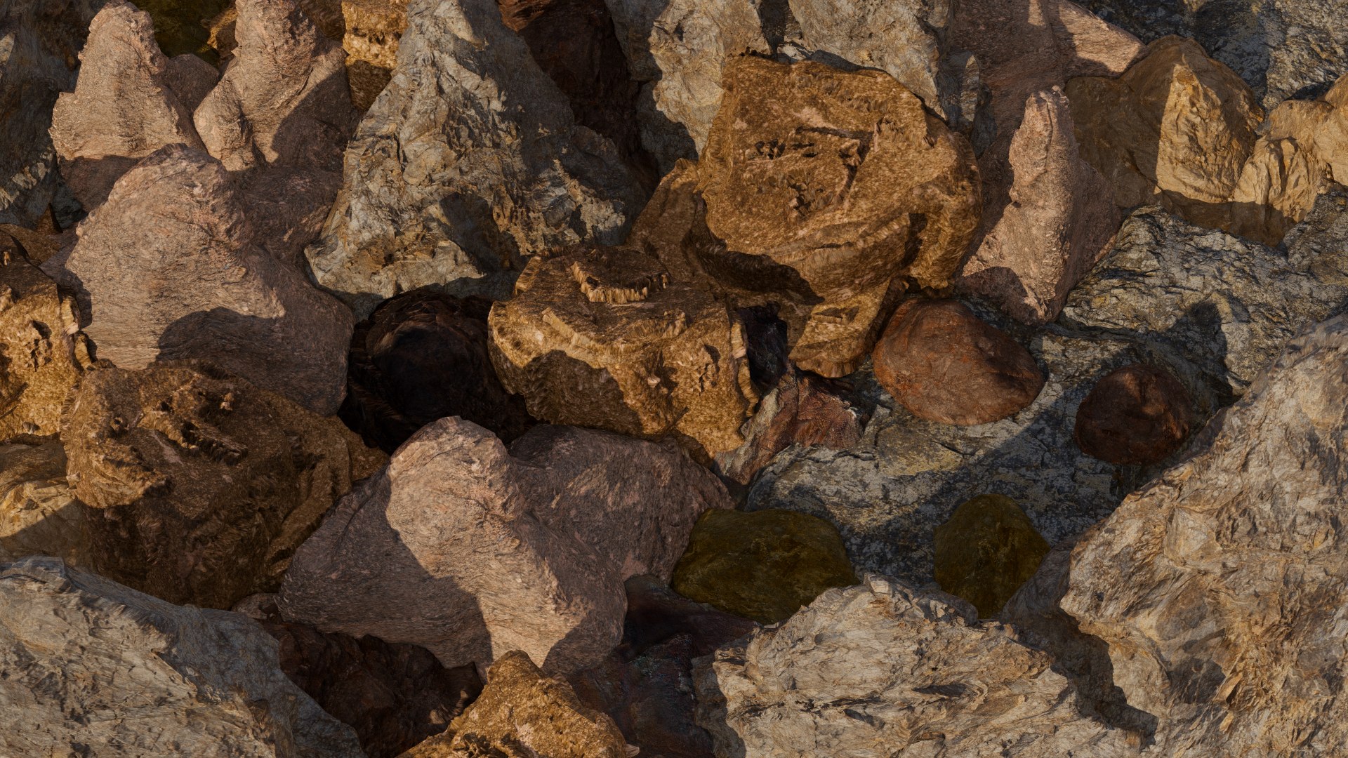 Stone Model - TurboSquid 2009009