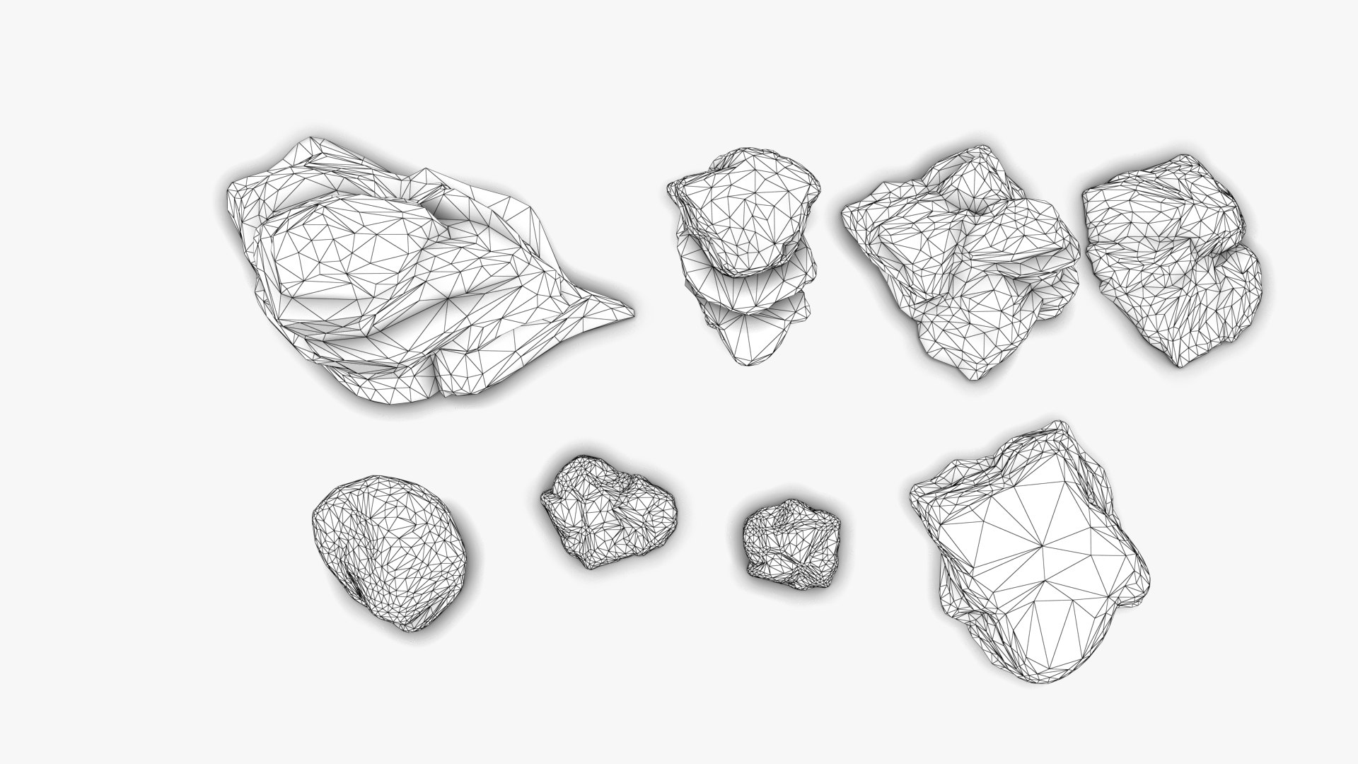 Stone Model - TurboSquid 2009009