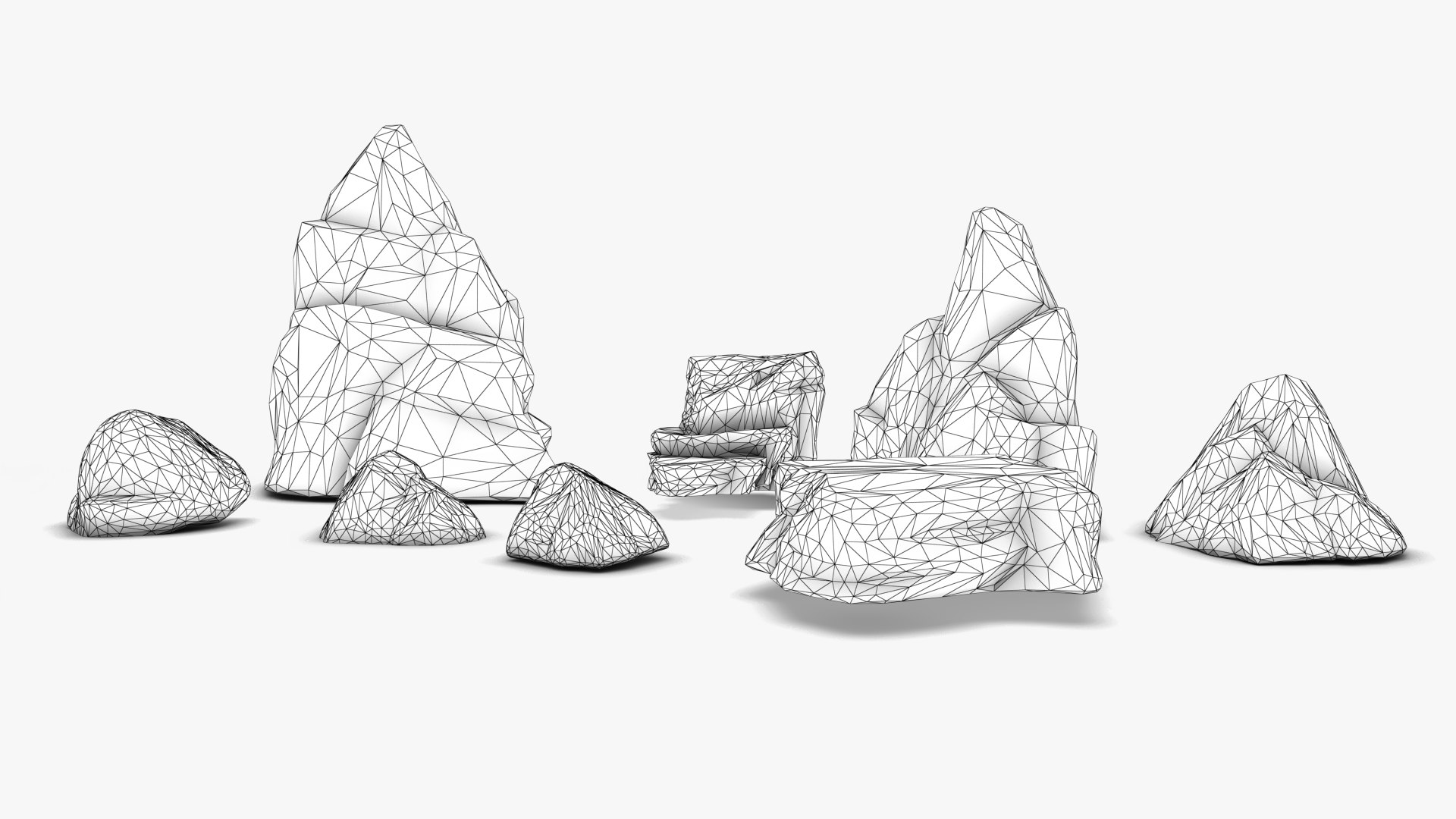 Stone Model - TurboSquid 2009009