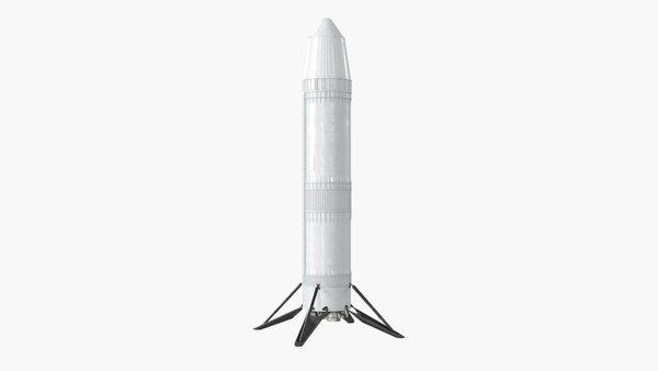 modelo 3d Pose de pie del cohete espacial de próxima generación - TurboSquid 2329768