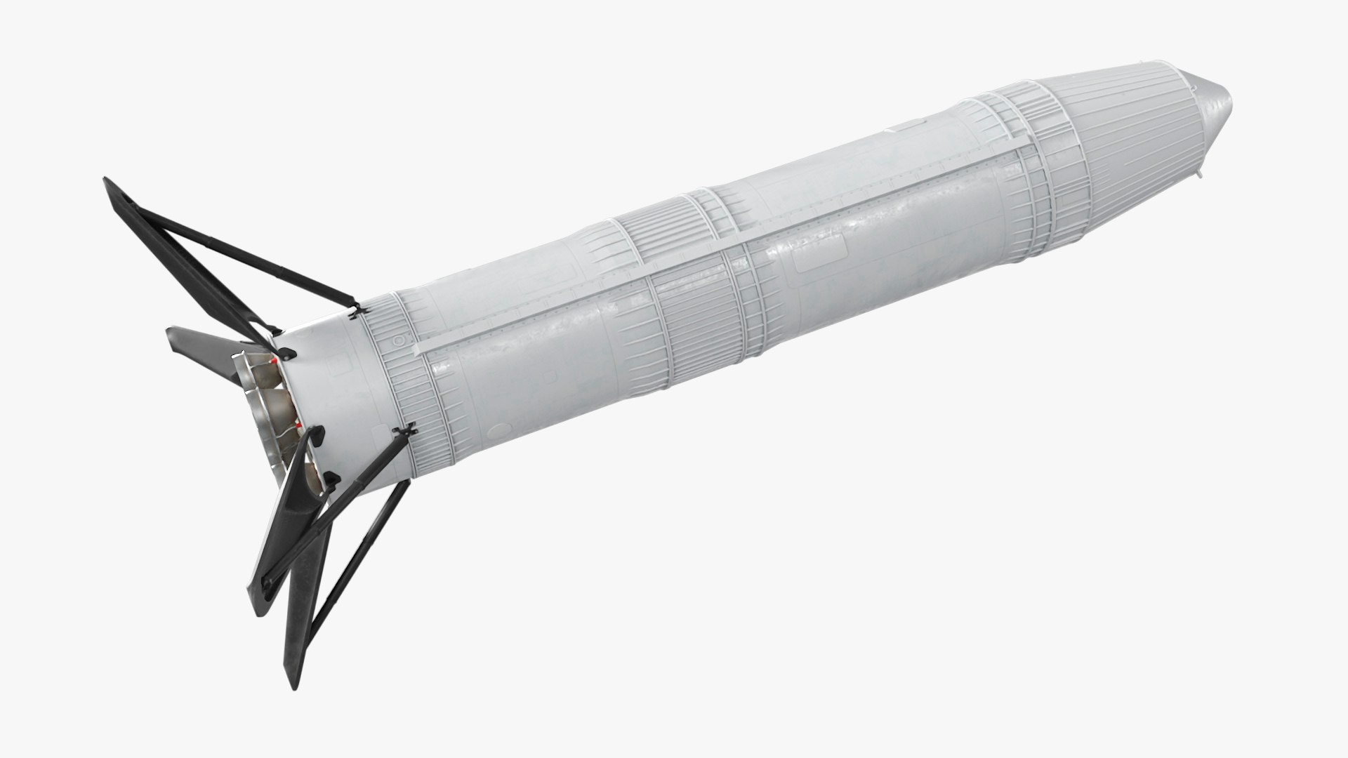 Next Generation Space Rocket Standing Pose Model - TurboSquid 2329768