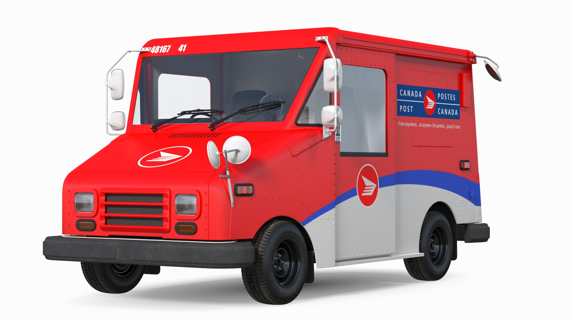 3D Grumman Canada LLV Post Car Rigged - TurboSquid 2070395