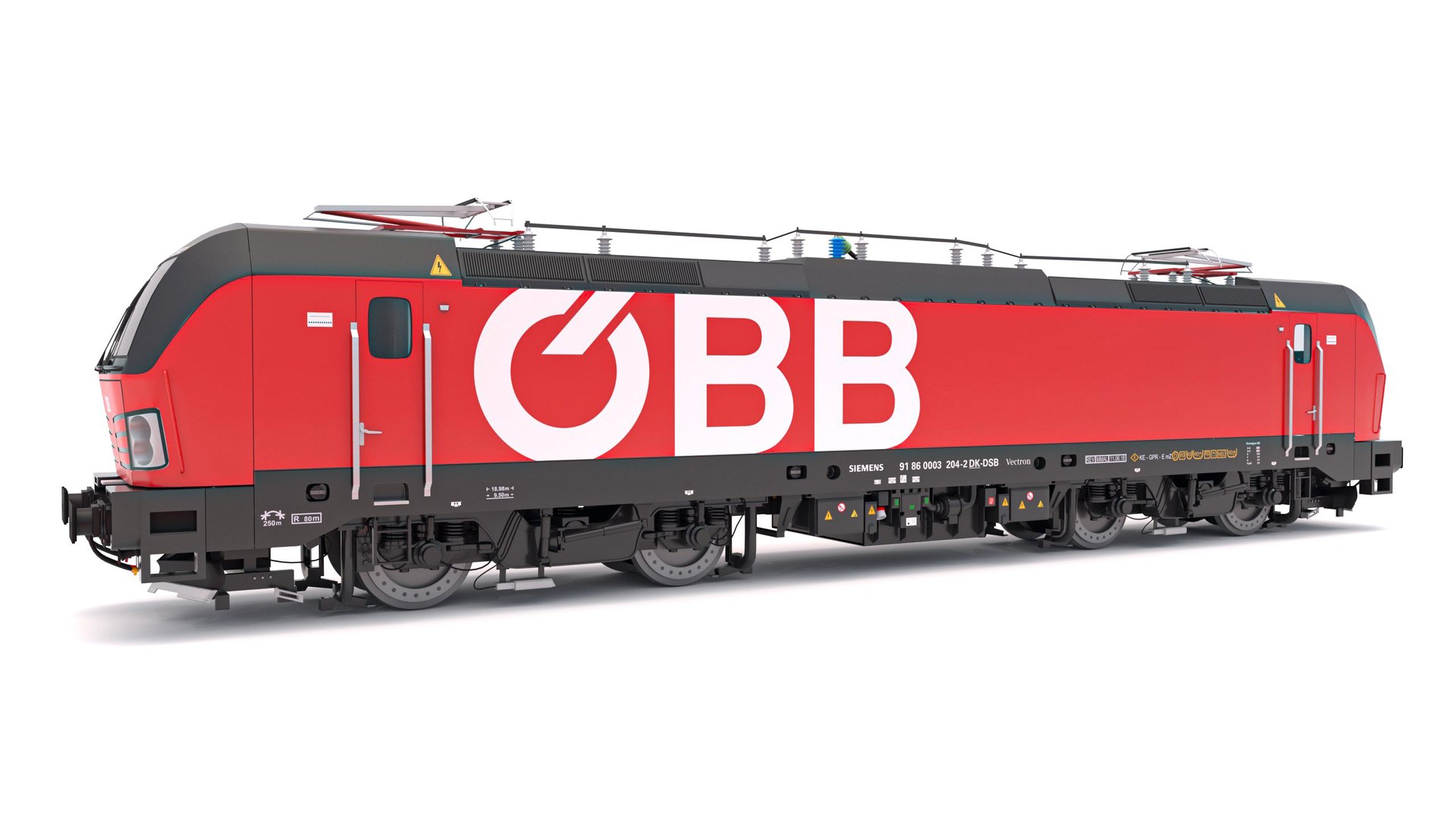 Passenger Train OBB Nightjet Collection 3 model - TurboSquid 2183676