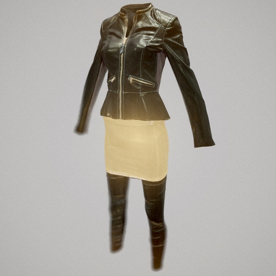 3d model shiny outfit