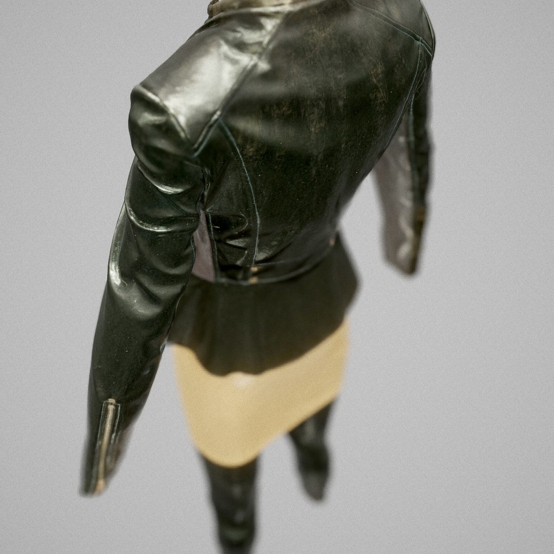 3d model shiny outfit